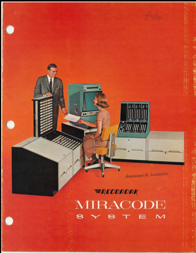 Recordak Introduces the Miracode System for Indexing and Retrieving ...