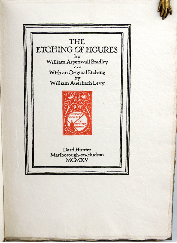 Dard Hunter Creates the World's First "One Man Book" : History of ...