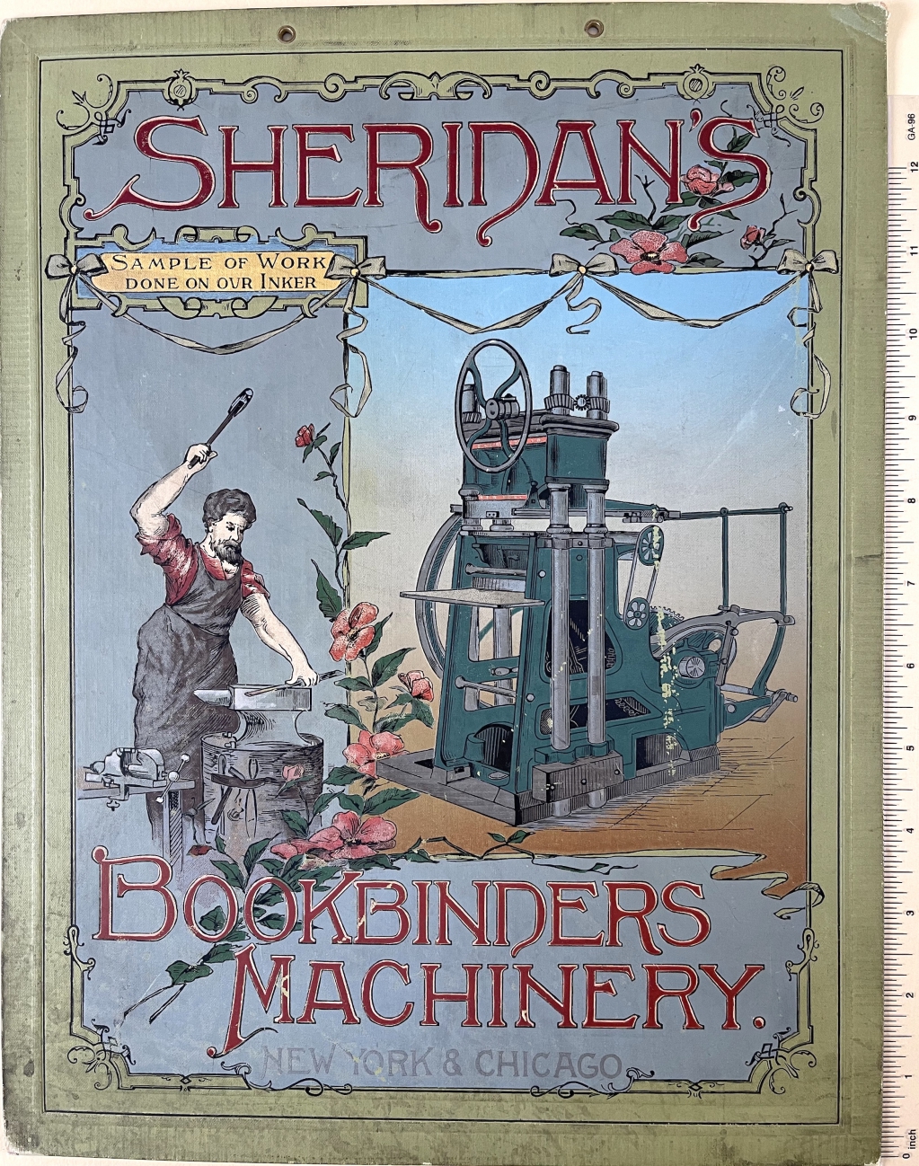 Sheridan's Book of Samples is an Example of Work Produced by their Book ...