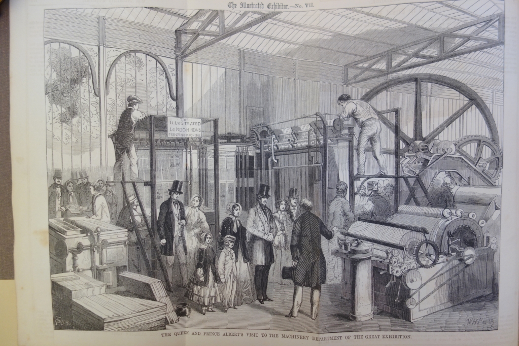 Victoria & Albert Visit the Applegath Vertical Printing Machine in The ...