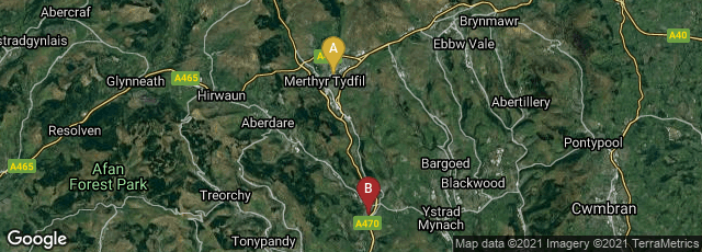 Richard Trevithick Demonstrates the First Working Railway Locomotive ...